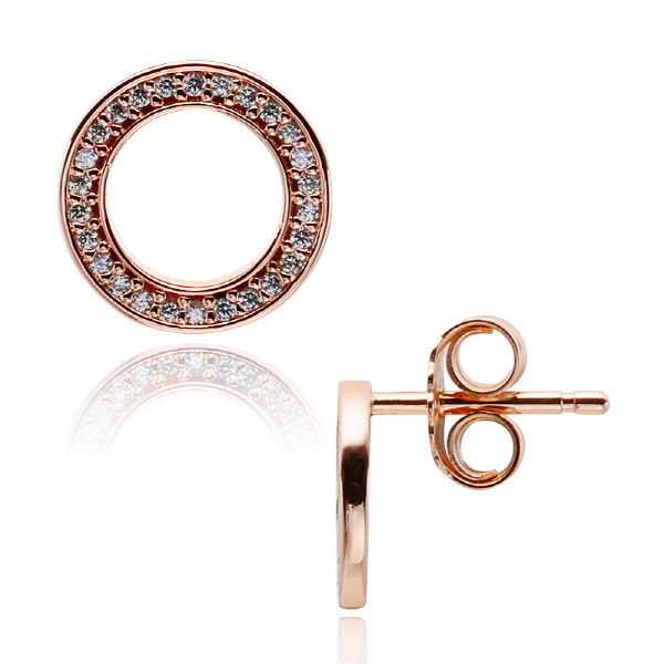 판도라(쥬얼리) 판도라 280585CZ 포에버 로즈 귀걸이 280585CZ