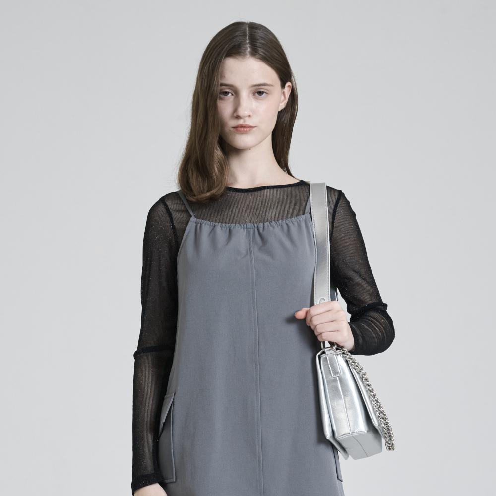 어커소스 Lemore bag silver 르모어백 실버 르모어백