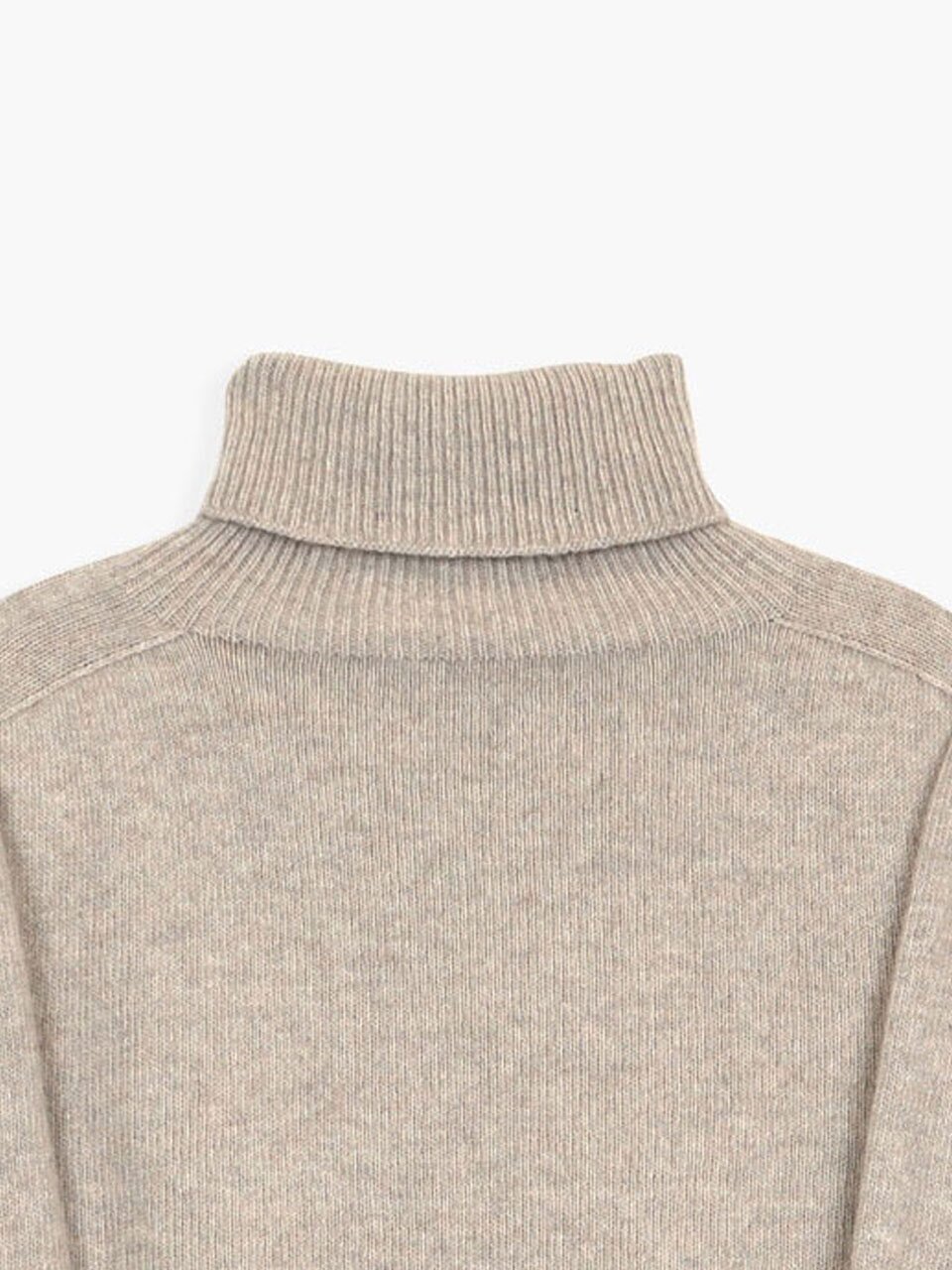 힐리오트 WHOLE GARMENT LOOSE FIT TURTLENECK KNIT_OATMEAL (WHOLE GARMENT ...